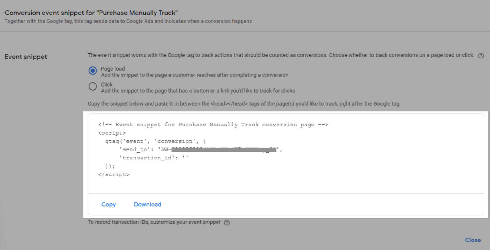 Einrichten von Google Ads Conversion-Tracking – Hilfecenter