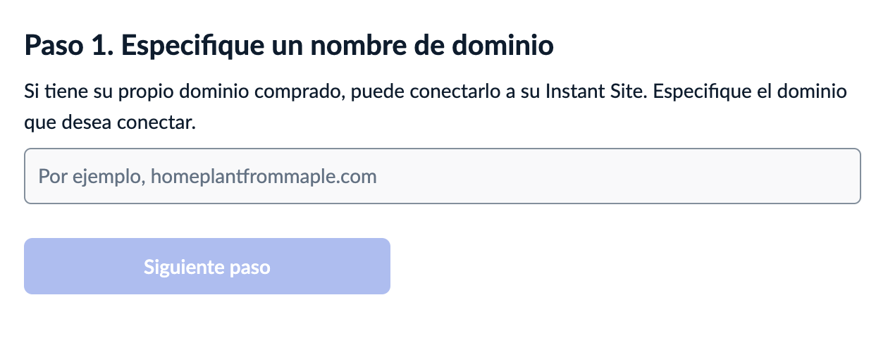 Cómo conectar un dominio 1and1 IONOS al sitio instantáneo de Ecwid – Centro de ayuda