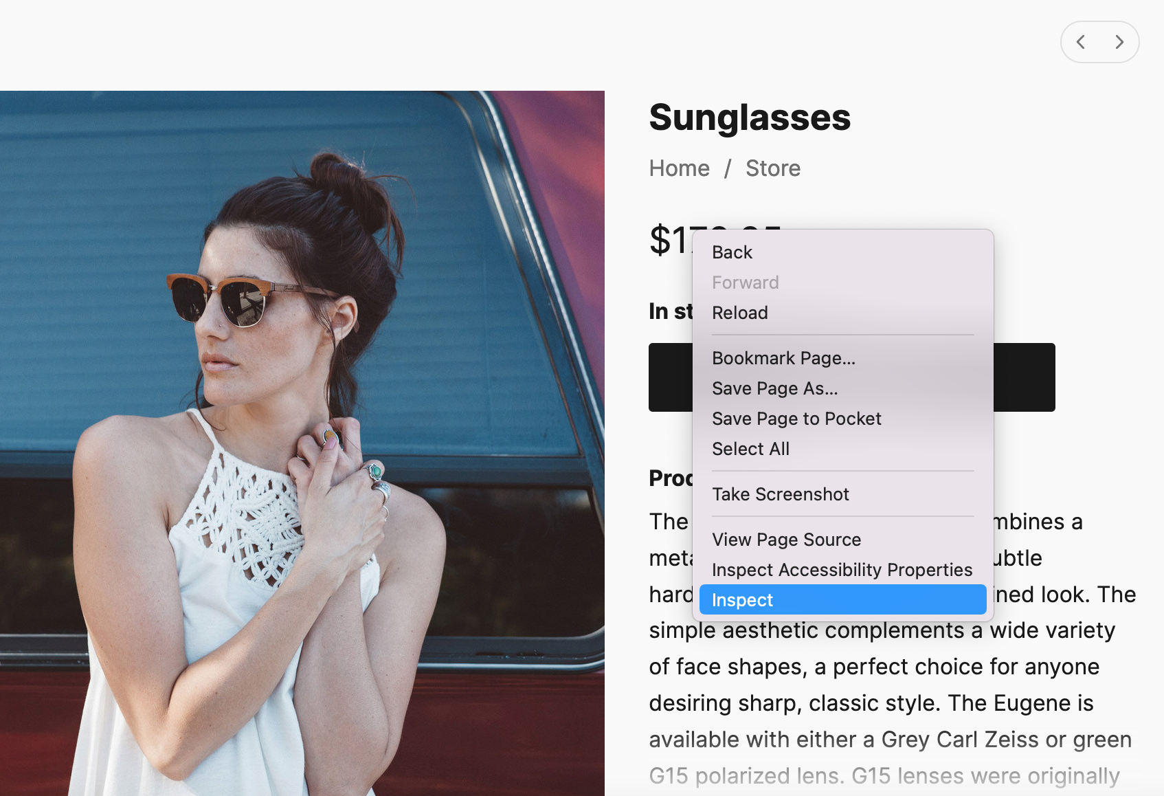 Finding Ecwid Storefront Css Selectors Ecwid Help Center
