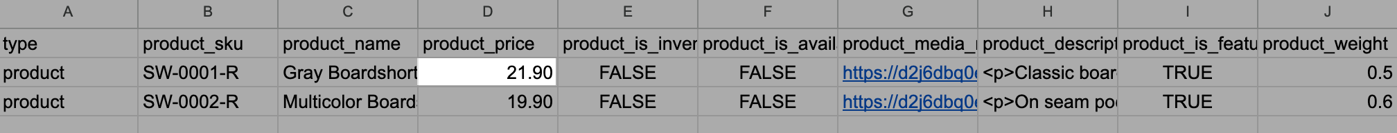 Getting started with importing products – Ecwid Help Center