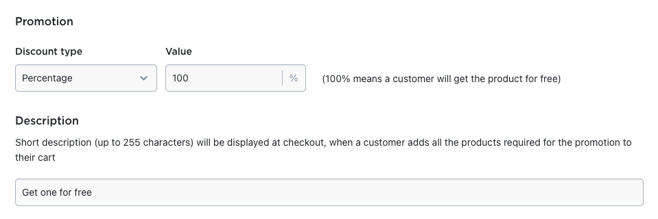 Setting up "Buy One Get One Free" promotions – Ecwid Help Center