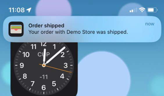 Customer push notifications in Apple Wallet – Ecwid Help Center