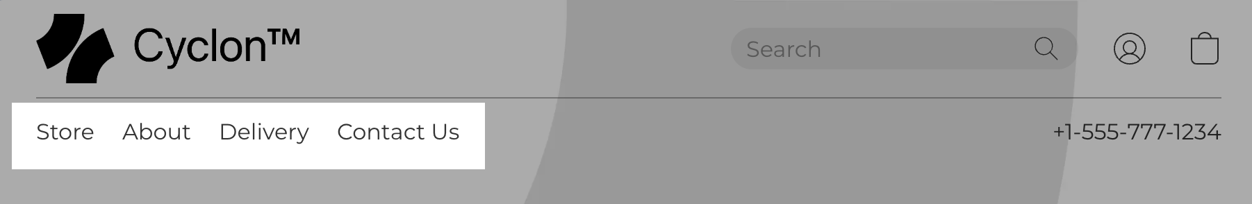 Customizing Instant Site header – Ecwid Help Center