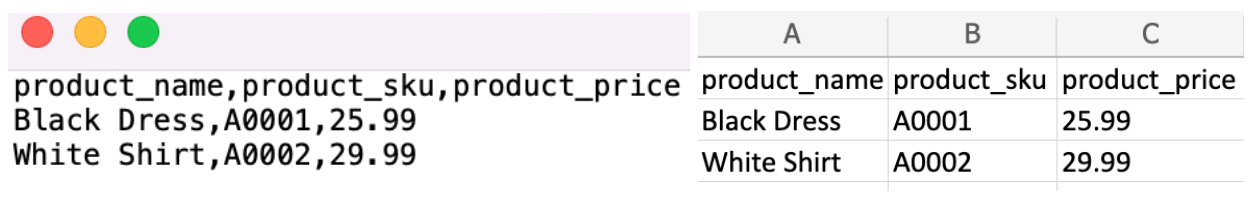 Apertura e salvataggio di file CSV in Excel – Centro Assistenza