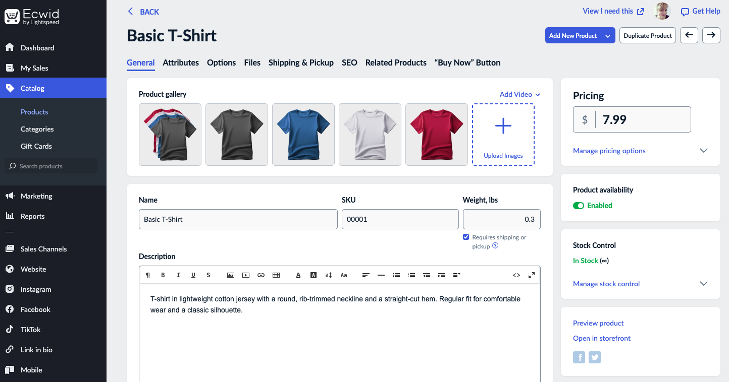 Présentation d'Ecwid – Centre d’assistance