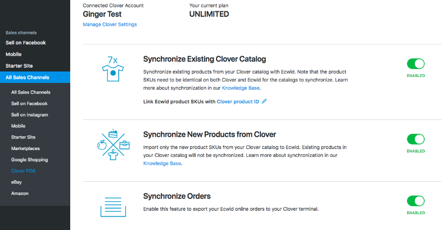 Migrating to Ecwid from Clover Online Store – Ecwid Help Center