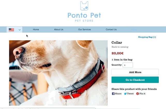 Creating a multilingual store with Wix and Ecwid – Ecwid Help Center