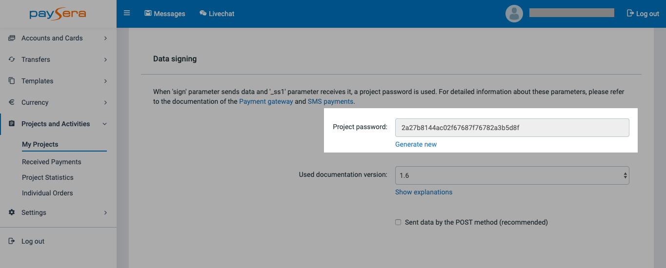 Paysera – Ecwid Help Center