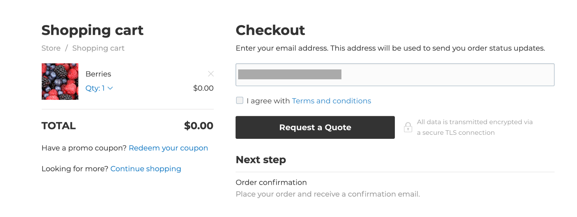 How to collect quote requests in your store – Ecwid Help Center