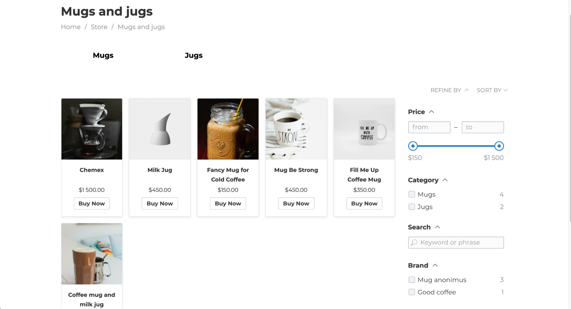 Effective navigation in your Ecwid store – Ecwid Help Center