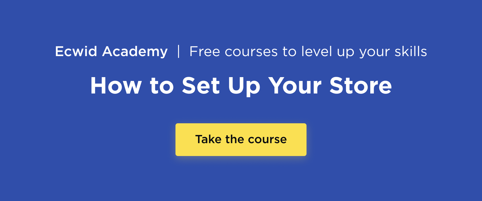 Getting started with Ecwid – Ecwid Help Center