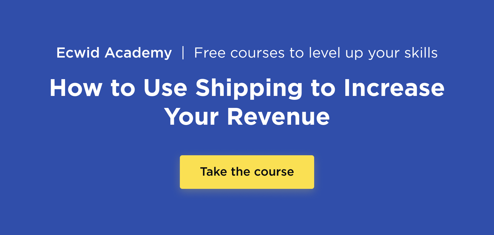 Understanding shipping in Ecwid – Ecwid Help Center