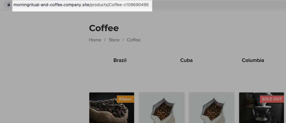 Getting a direct link to product or category – Ecwid Help Center