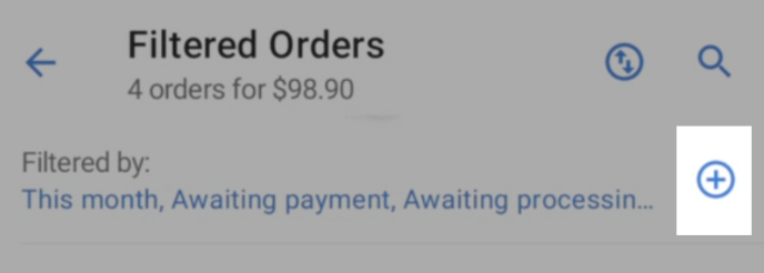 Searching and filtering orders – Ecwid Help Center