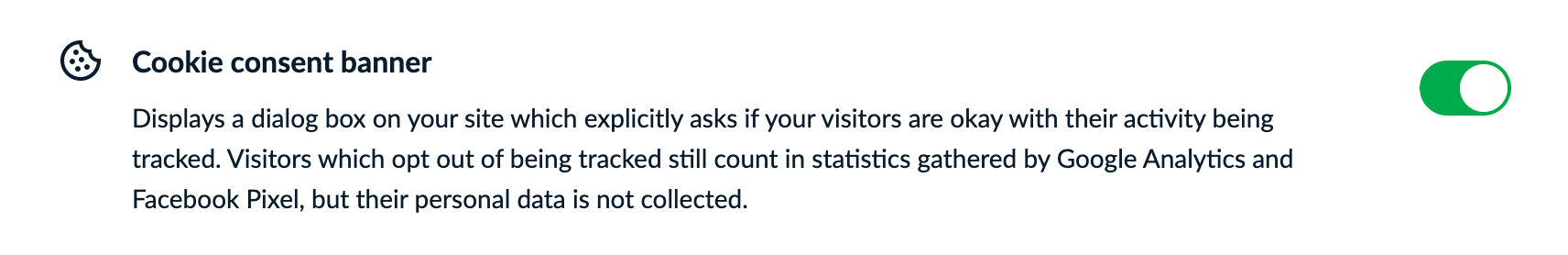 Adding Cookie Notification to your ecommerce site – Ecwid Help Center